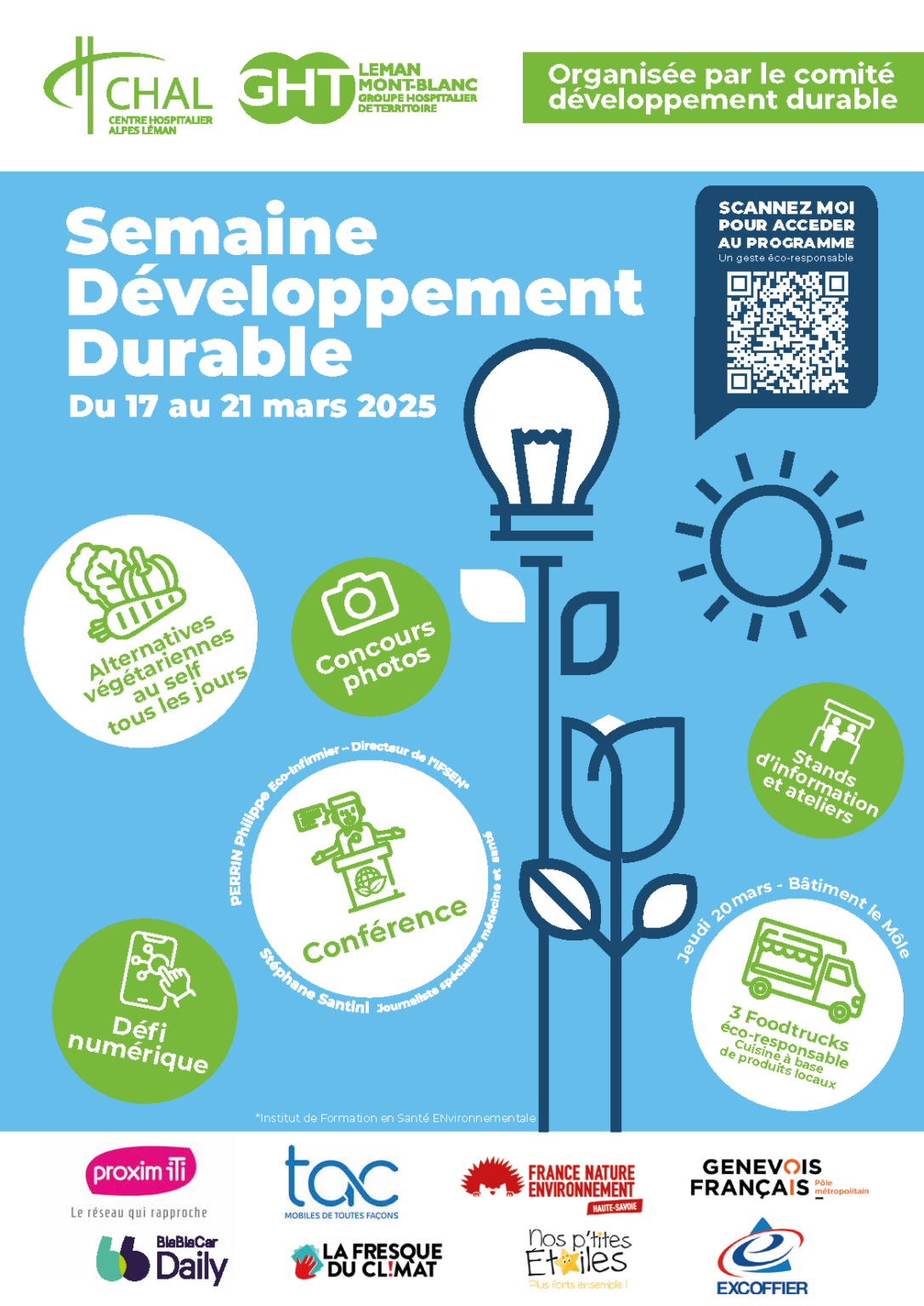 Semaine du Développement Durable 2025 - Centre Hospitalier Alpes Léman